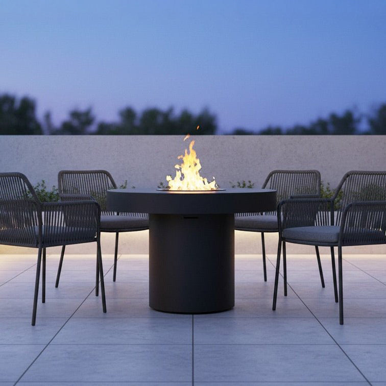 Circa Bold Fire Pit Dining Table by Modofire