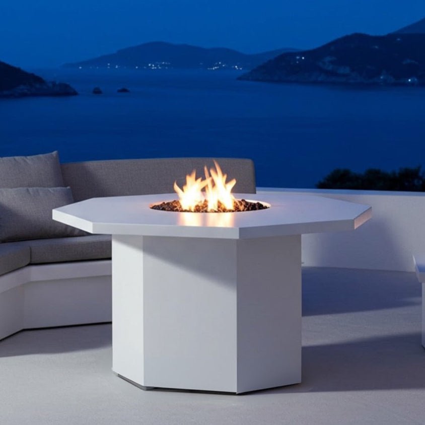 Octo Dining Fire Table (Tabletop) - Aluminum > Modofire > Furniture ...