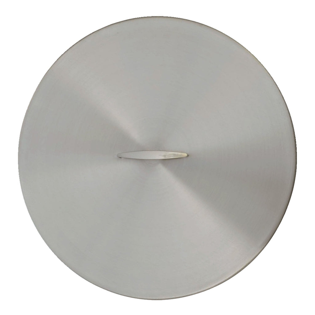 Round Stainless Steel Cover - Stainless Steel Handle, The Outdoor Plus ...