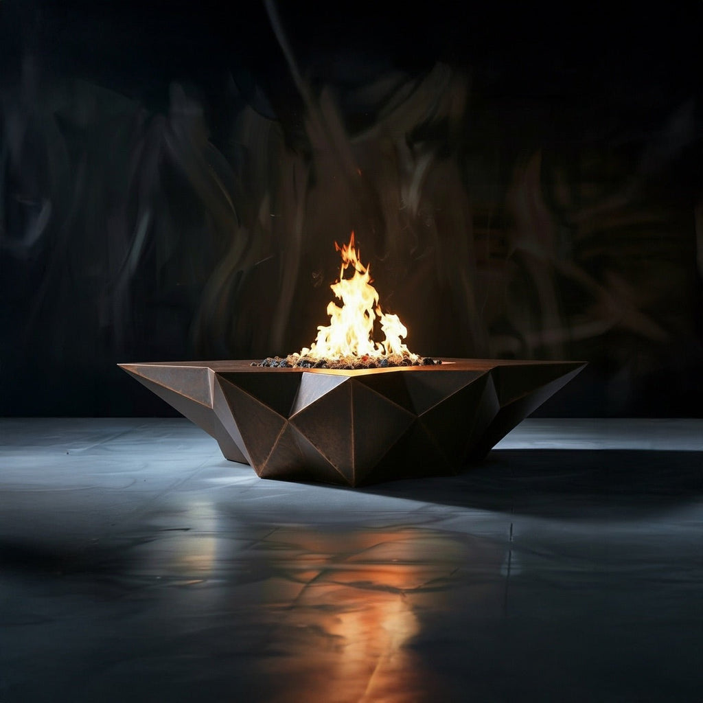 Starfire Fire Pit Table | Unique Modern Aluminum by Modofire